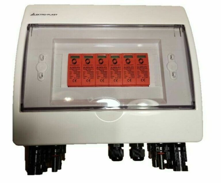 PV DC Überspannungsschutz mit MC4 Stecker 2-strings Solar Generator ...